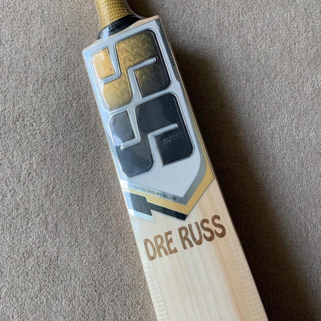 Select SS Dre Russ Big Hitter English Willow Cricket Bat - LH